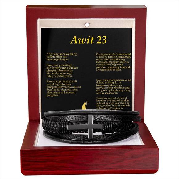 Accessories | Lord Is My Shepherd Tagalog Awit Mens Stainless Steel ...